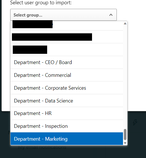 Import Users From Connected Apps Does Not Show All Groups · Issue 678 · Microsoftdocs