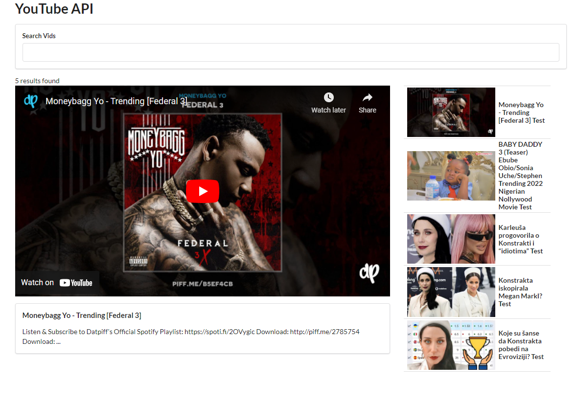 GitHub - Skinwalker423/YouTube-app