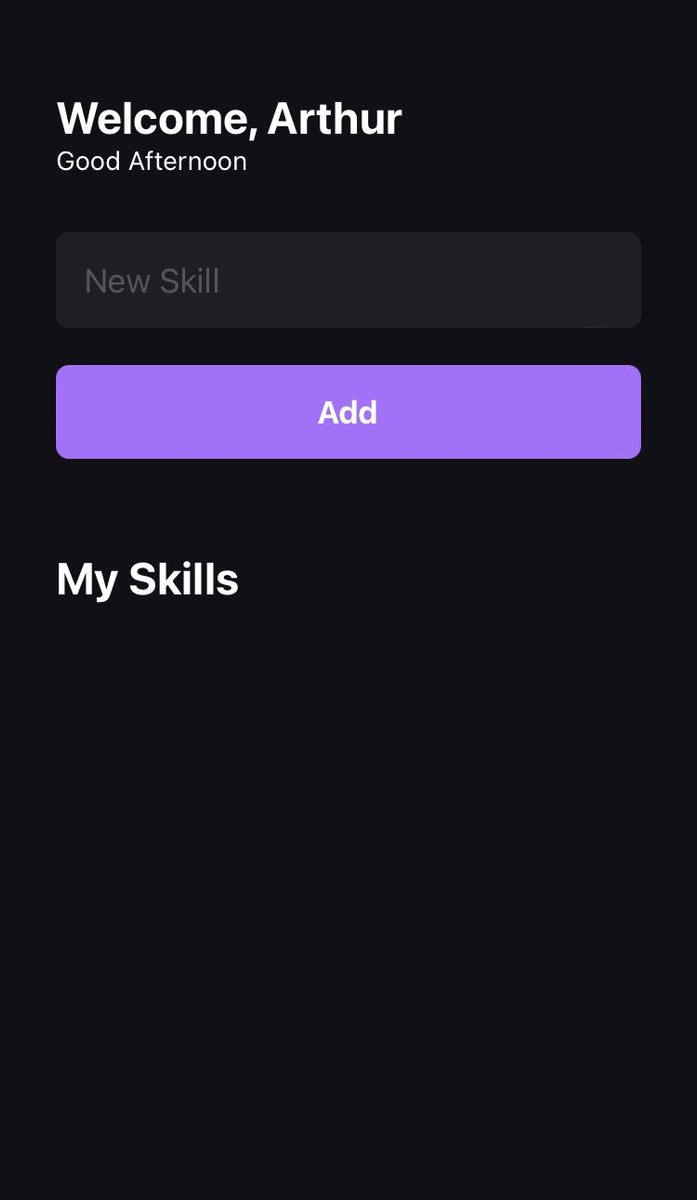 GitHub - arthurborgesfs/My_Skills: 📋 App para listar suas habilidades, construído com base no ...