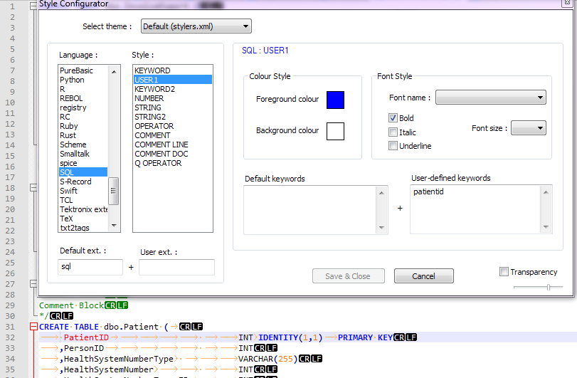 [Feature Request] Enable second SQL keyword list · Issue #5937 ...