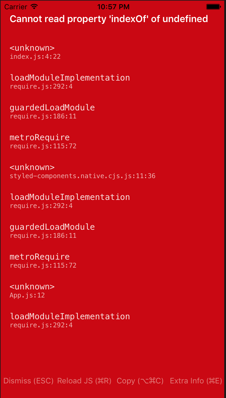 react-native exports not accessible since 3.1.6 in tests · Issue #1495 ...