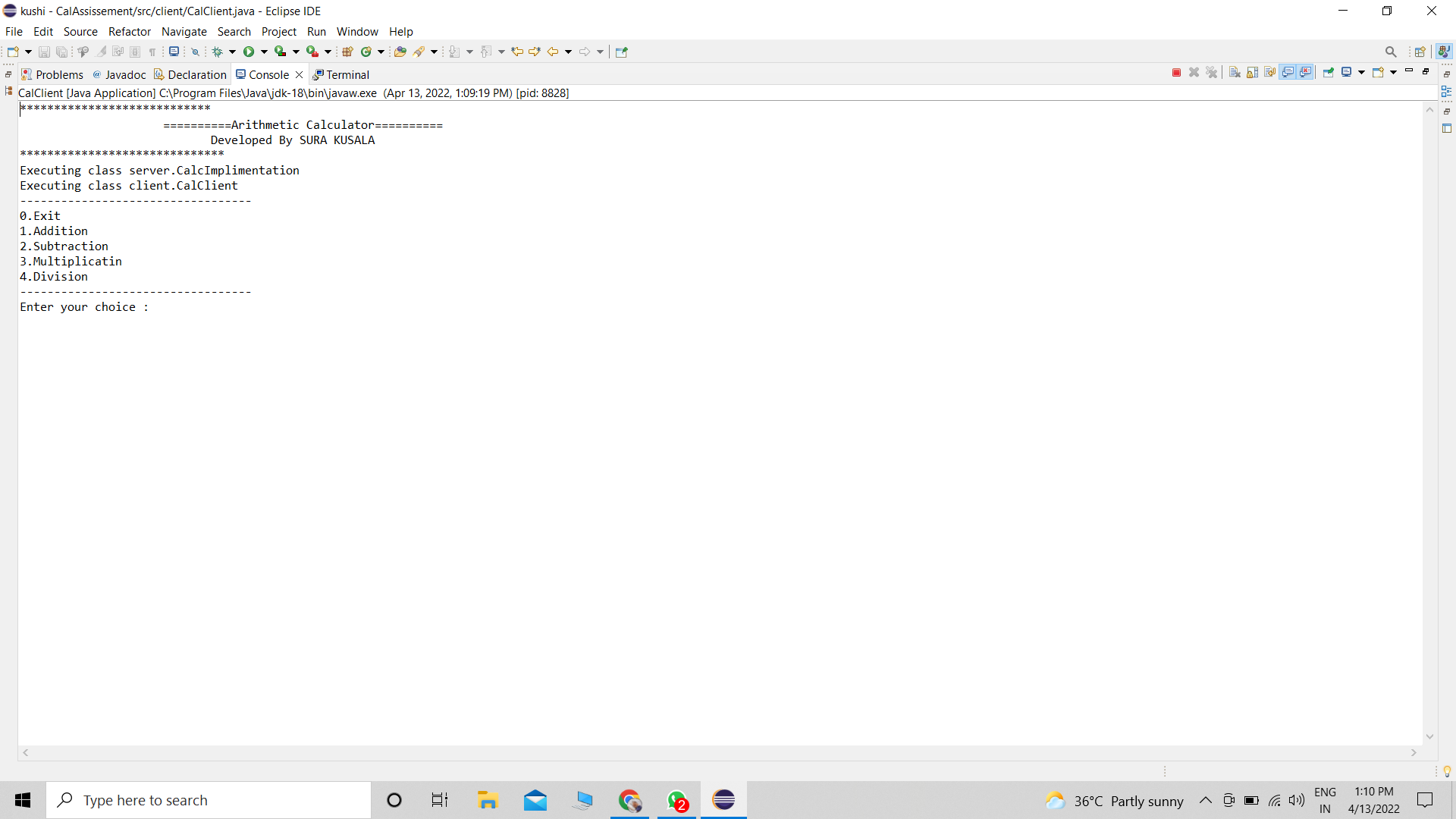 GitHub - KUSALA-sura/Phase-1-ArithmeticCalculator: As a developer ...