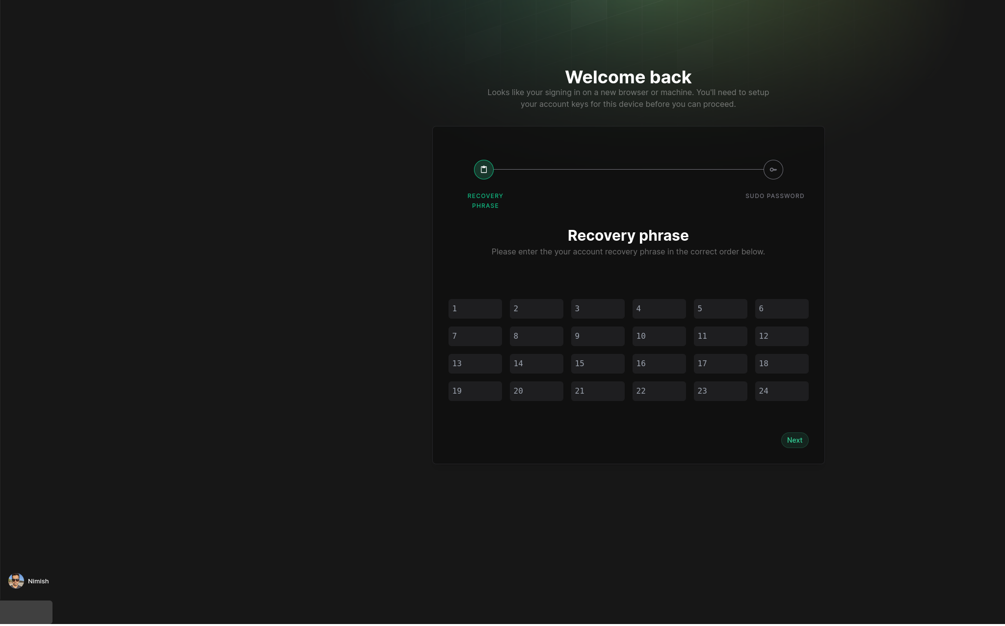 Fix Logout Button On Welcome Back Screen · Issue 36 · Phasehq Console · Github