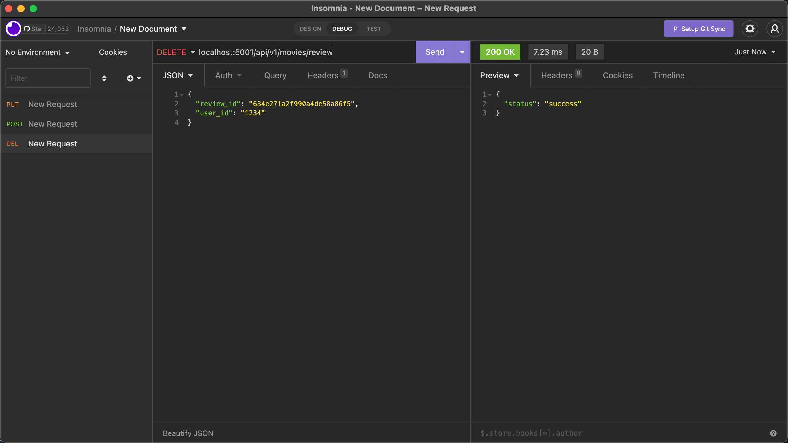 GitHub - dengzhengyang98/backend