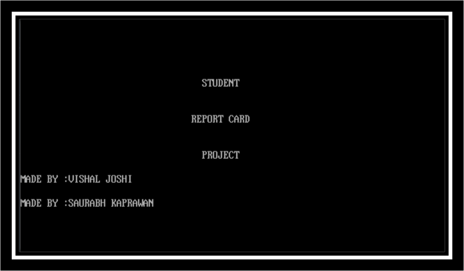 GitHub - knockcat/Student-Report-Card