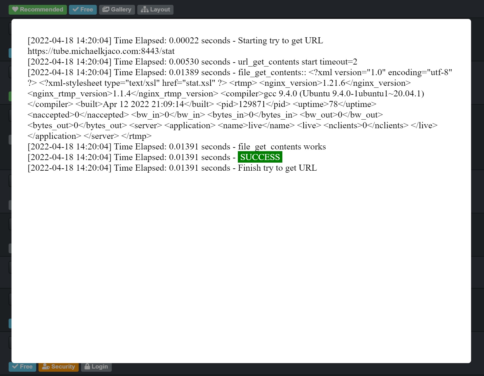 SendRecordedToEncoder not working · Issue #6512 · WWBN/AVideo · GitHub