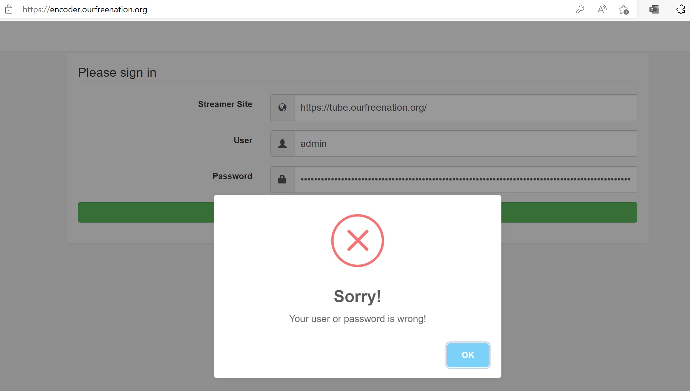 AVideo - Encode video and audio link does not login to Encoder · Issue #6868 · WWBN/AVideo · GitHub