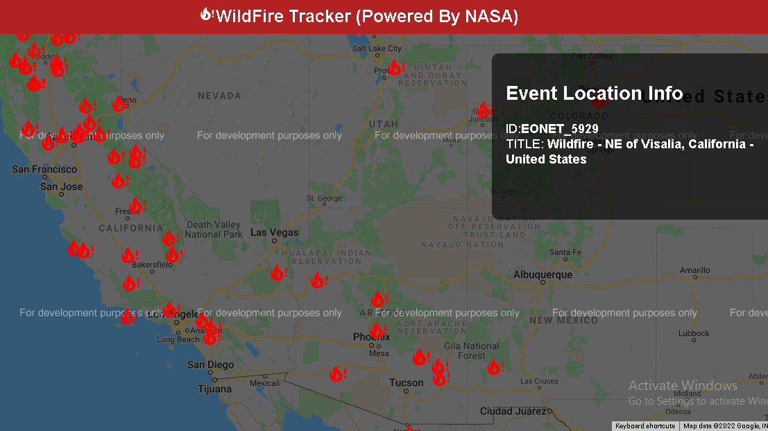 GitHub - DishantKathuria8/WildFire-Tracker