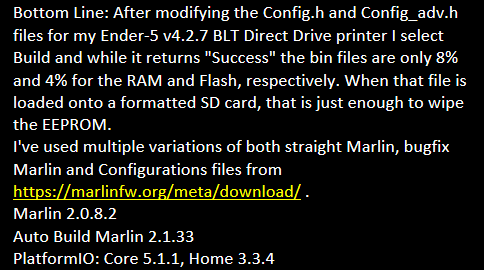 Auto Build Marlin Compile 'False-Positive' · Issue #2577 · platformio ...