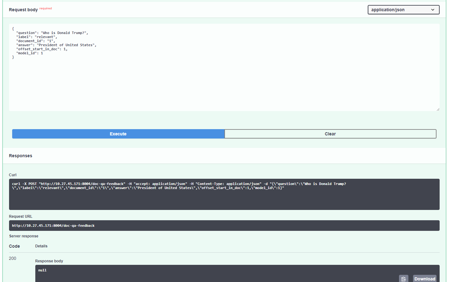How to use the feedback function? · Issue #184 · deepset-ai/haystack · GitHub