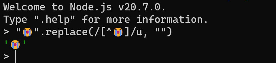 Unicode Regular Expressions With Codepoints U10000 Corrupts String Replacement · Issue 7139