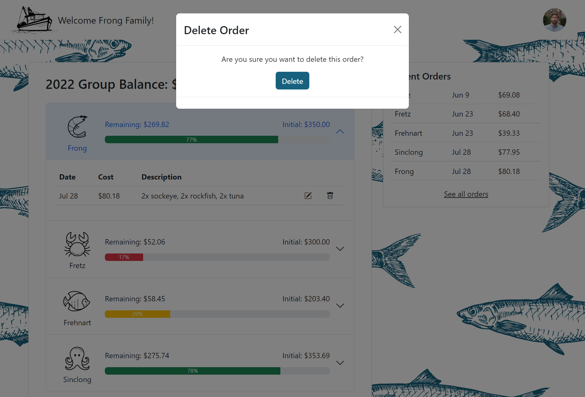 GitHub - nmfretz/shared-balance-tracker: 🐠 A dashboard for tracking ...