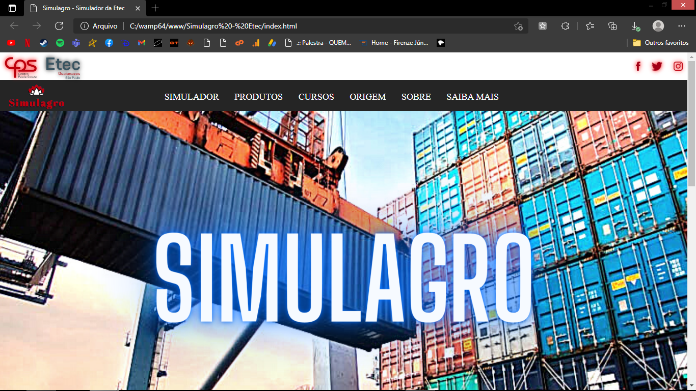 GitHub - matheu5Z2/Projeto_Interdisciplinar_Etec: Site criado durante atividade complementar ...