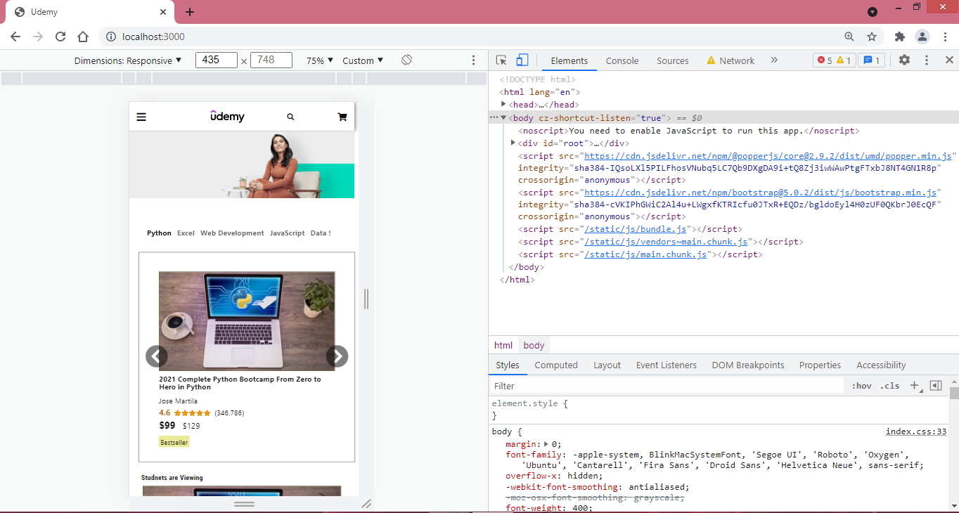 GitHub - itsmeAryan/udemy-clone: This is a short udemy project with the ...