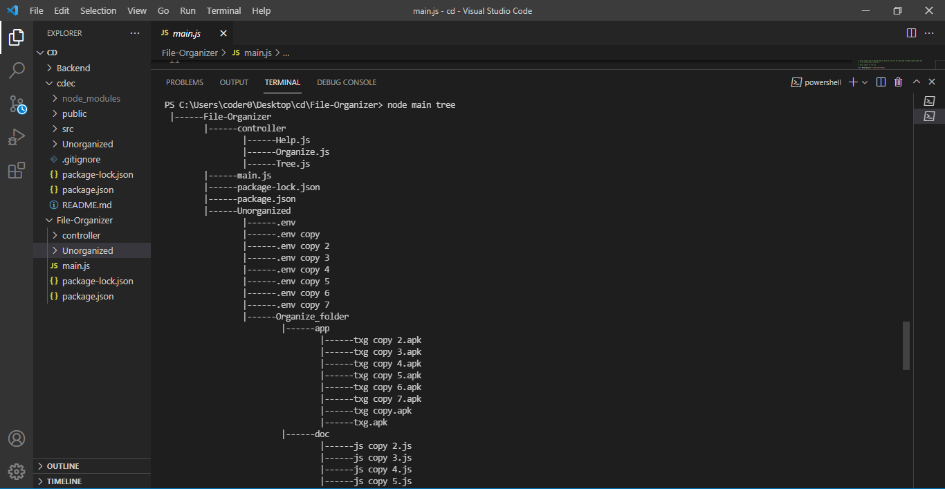 GitHub - itsmeAryan/File-organizer