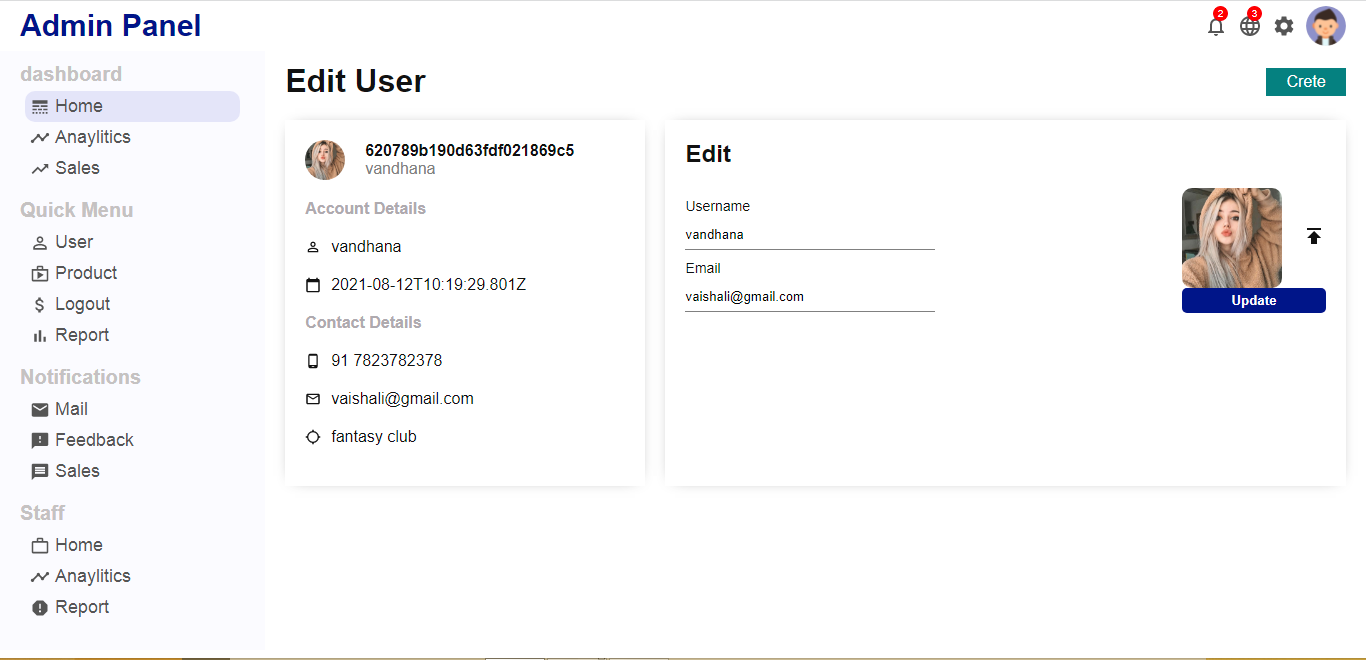 GitHub - itsmeAryan/web-admin-panel