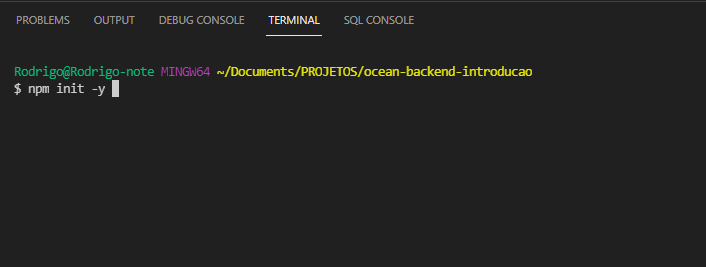GitHub - rxaviersantos/introducao-backend-ocean: Backend com NodeJs e Express