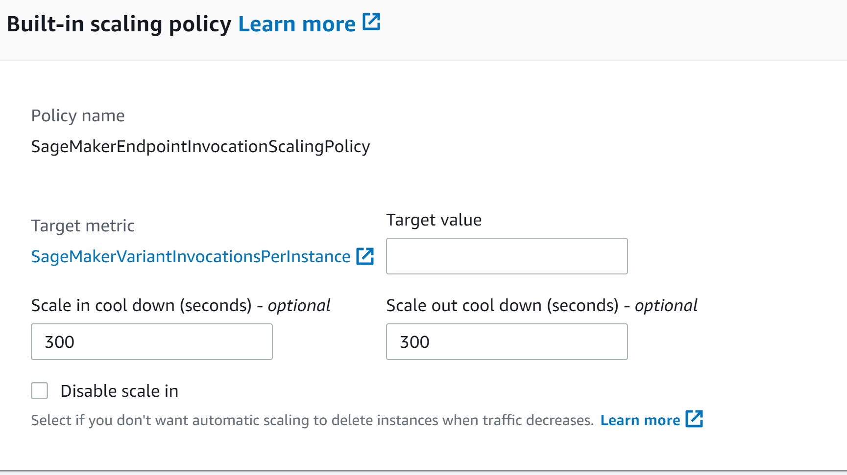 Sagemaker autoscaling not working using boto3 client · Issue #2839 · boto/boto3 · GitHub