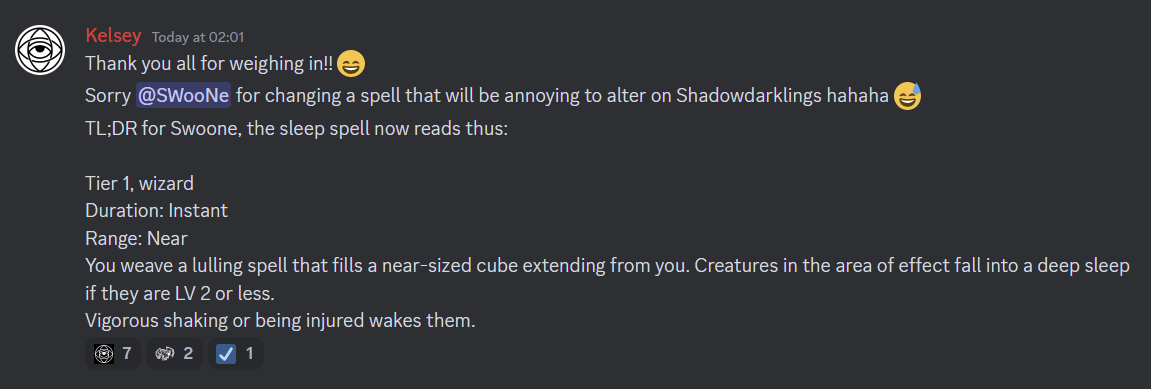 Errata for Sleep spell · Issue #360 · Muttley/foundryvtt-shadowdark · GitHub