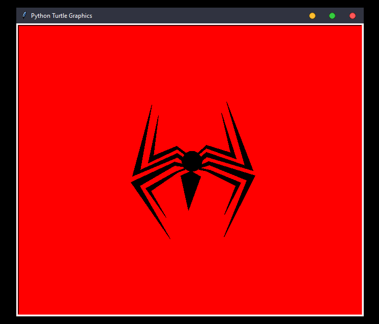 GitHub - smahmuddz/Spiderman-Logo-in-Python-Turtle