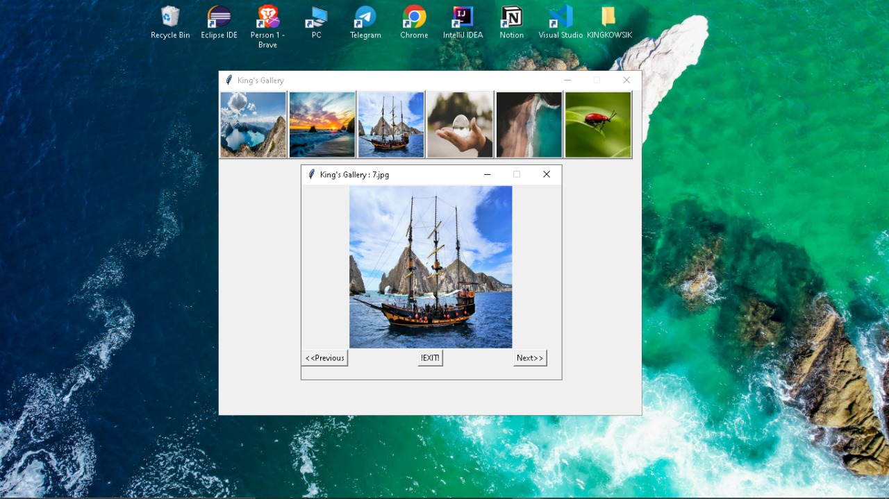 GitHub - kowsiganMV/Gallery-Project-Tkinter