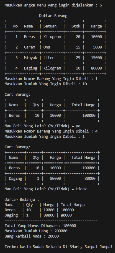 GitHub - aljuniorr/SMart_Capstone1: SMart(Sembako Mart) is a store for purchasing daily necessities.