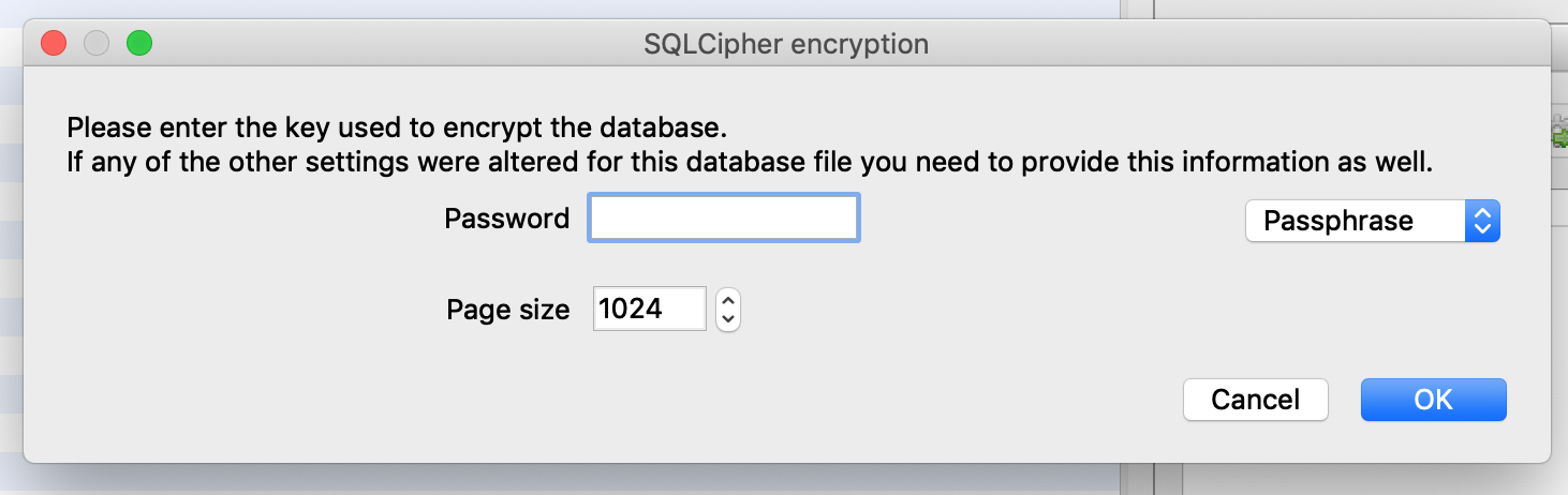 Prompting For Encryption Password On Unencrypted Database · Issue 932 · Sqlitebrowser