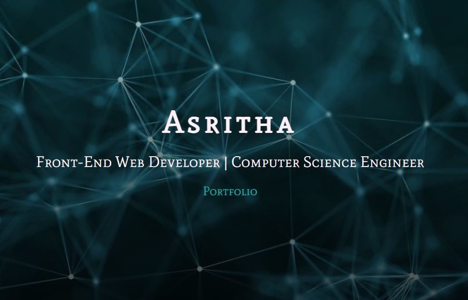GitHub - P-Asritha/Portfolio