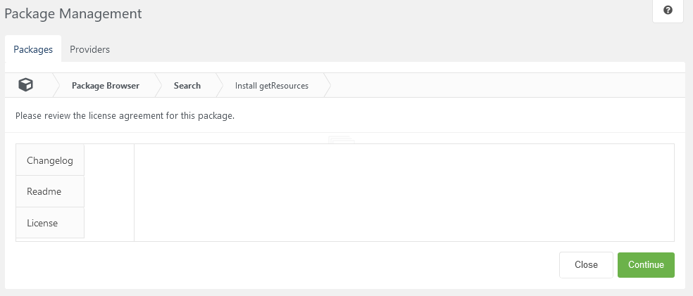 MODX 3.0.3 Changelog, Readme, License not visible when installing packages · Issue #16357 ...