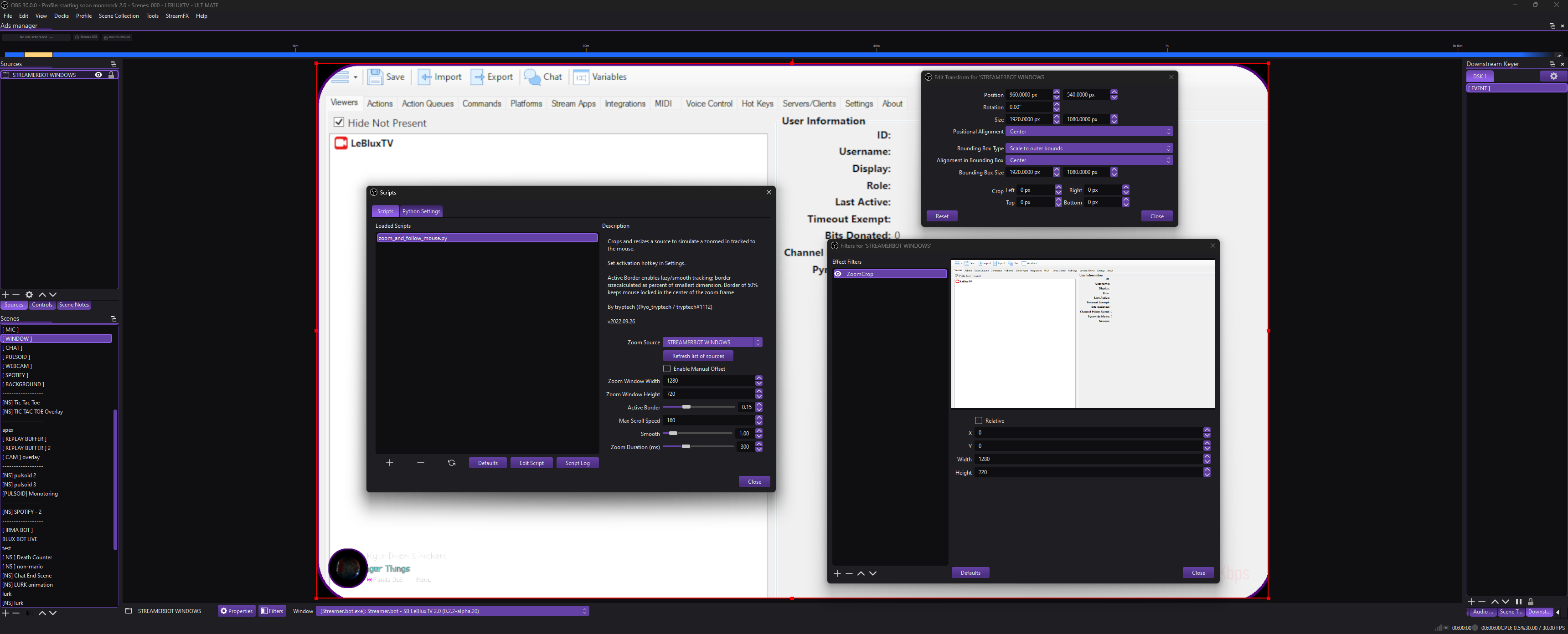 issue trying to use zoom · Issue #142 · tryptech/obs-zoom-and-follow · GitHub