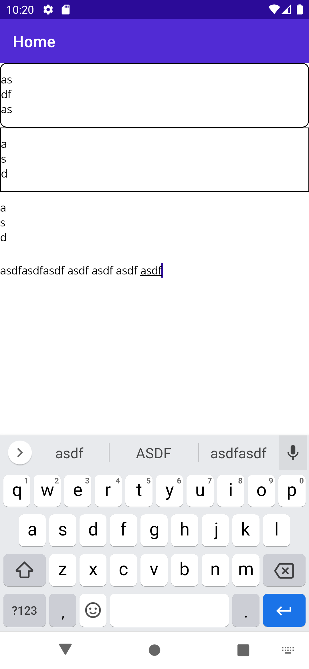 Entry Control in Secondary Layout Shows Text in Single Column when ...