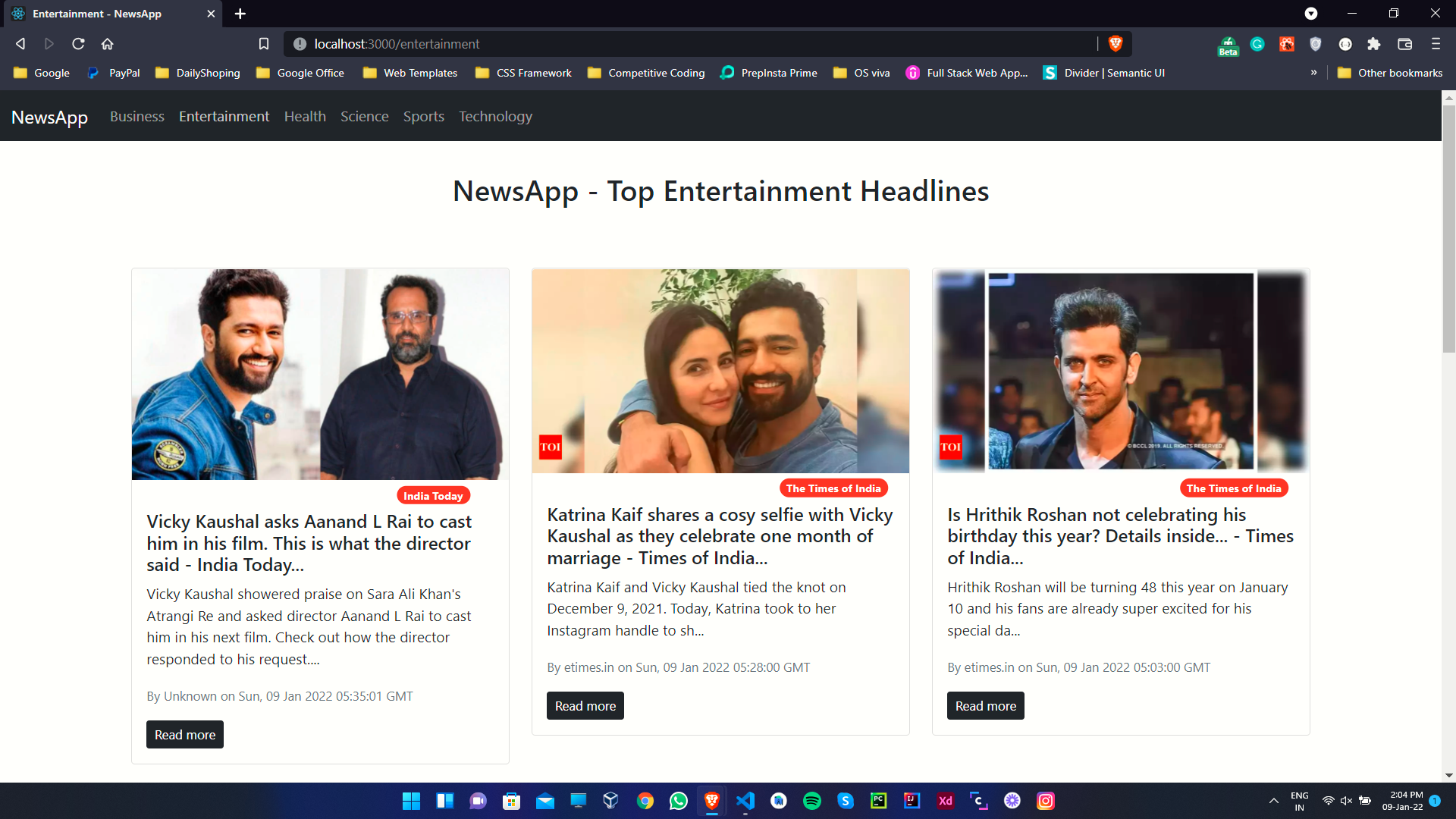 GitHub - PranayChavhan/News-App