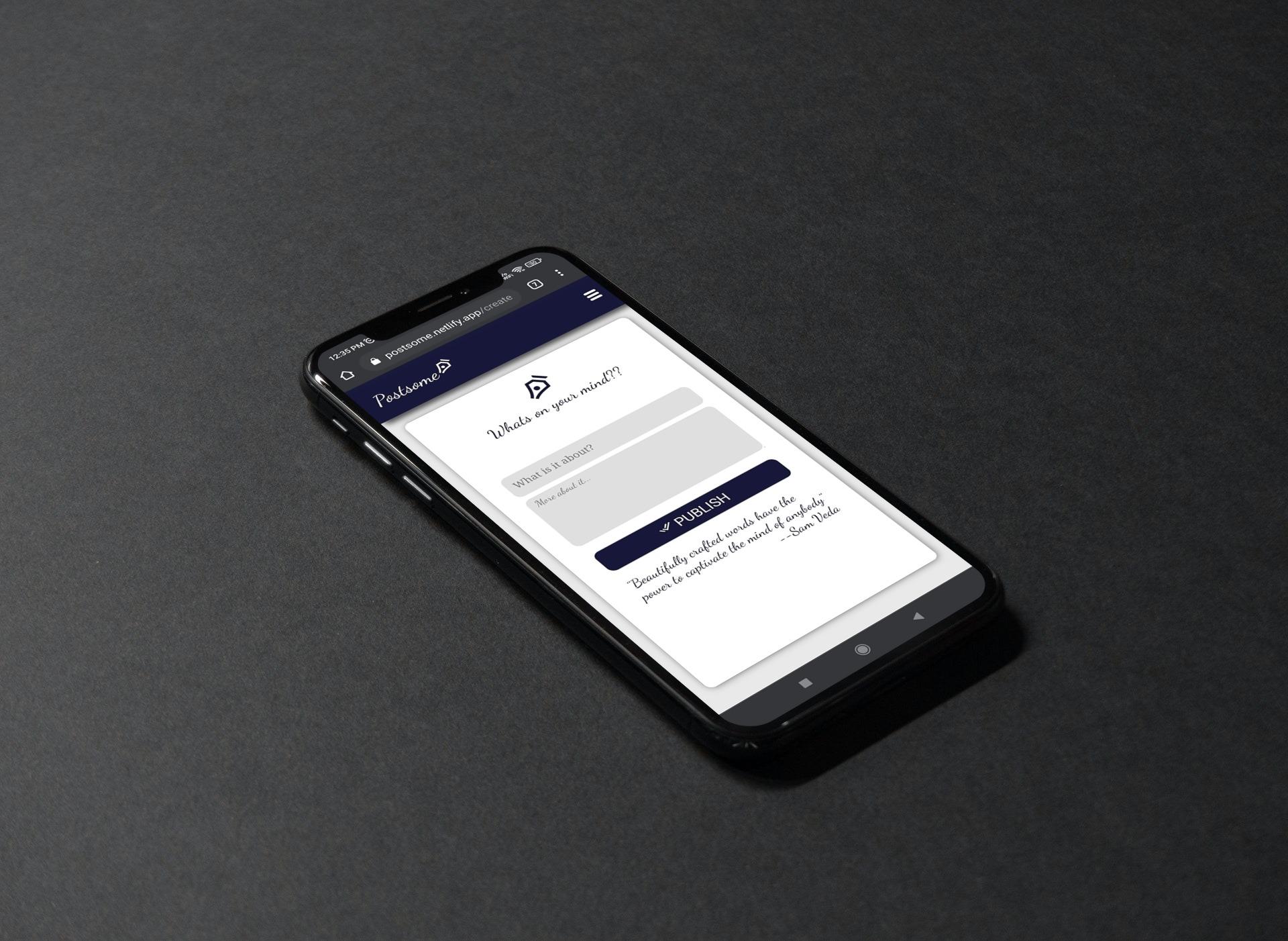 GitHub - sohamraktawan/Postsome