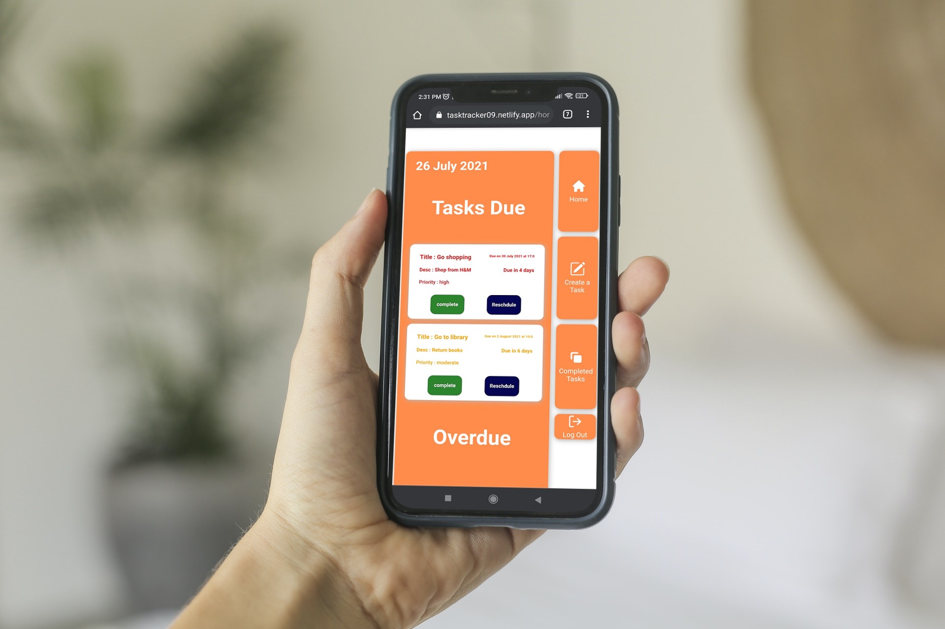 GitHub - sohamraktawan/TaskTracker