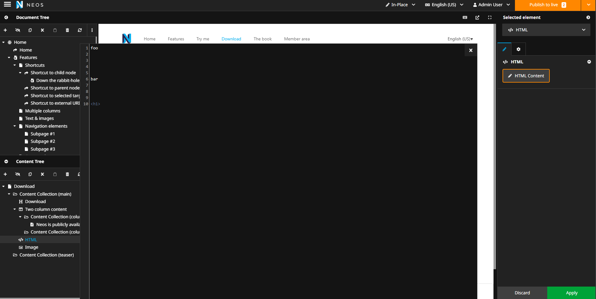 Fullscreenmode for secondary editor · Issue #3095 · neos/neos-ui · GitHub