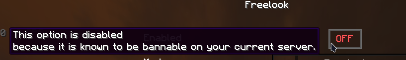 Remove Freelook on your mod · Issue #52 · AxolotlClient/AxolotlClient-mod · GitHub