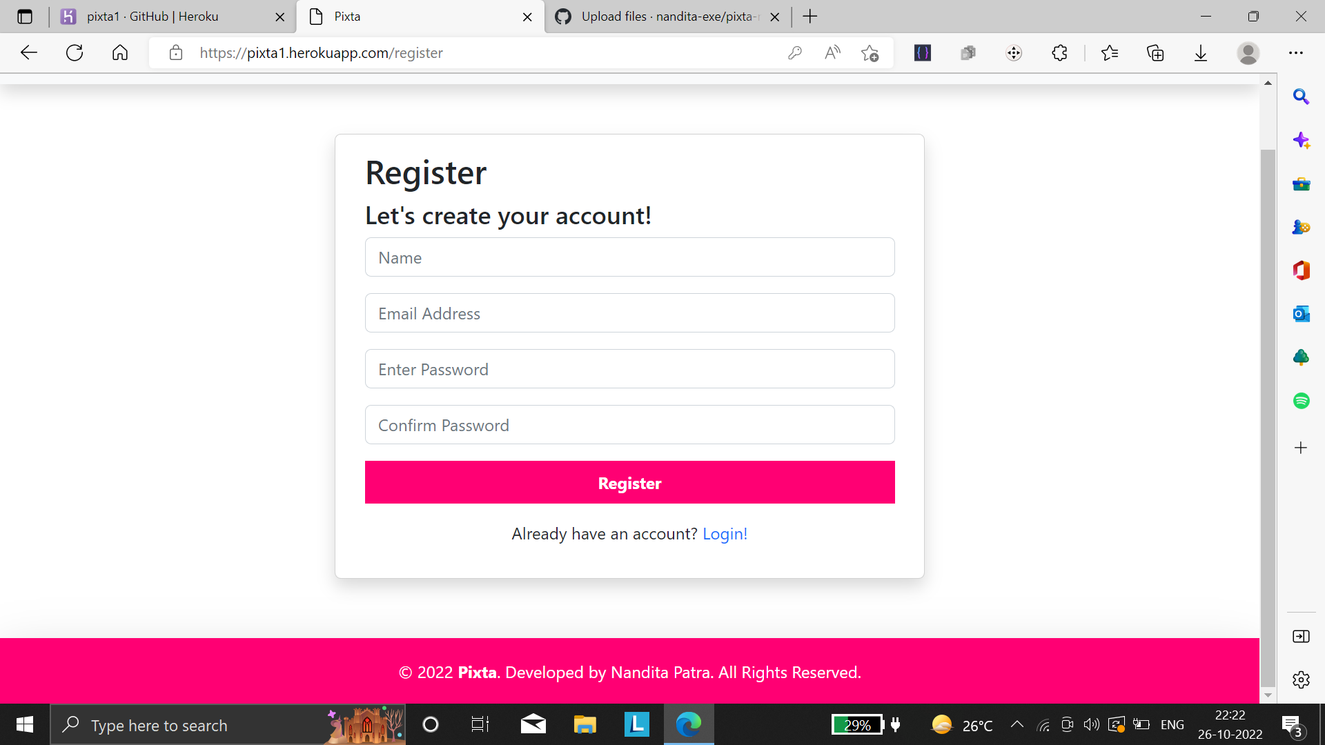 GitHub - nandita-exe/pixta-nodejs