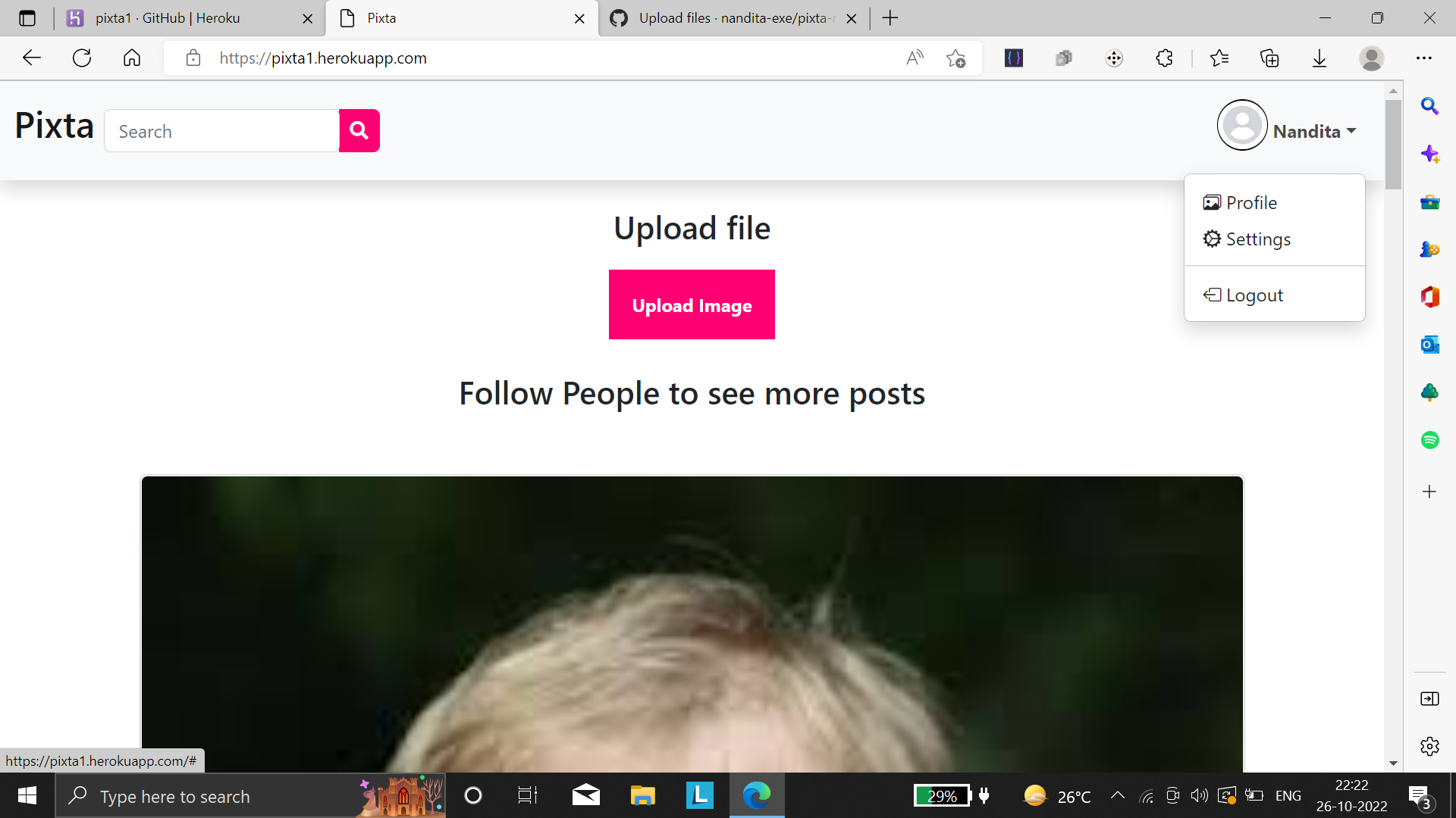 GitHub - nandita-exe/pixta-nodejs