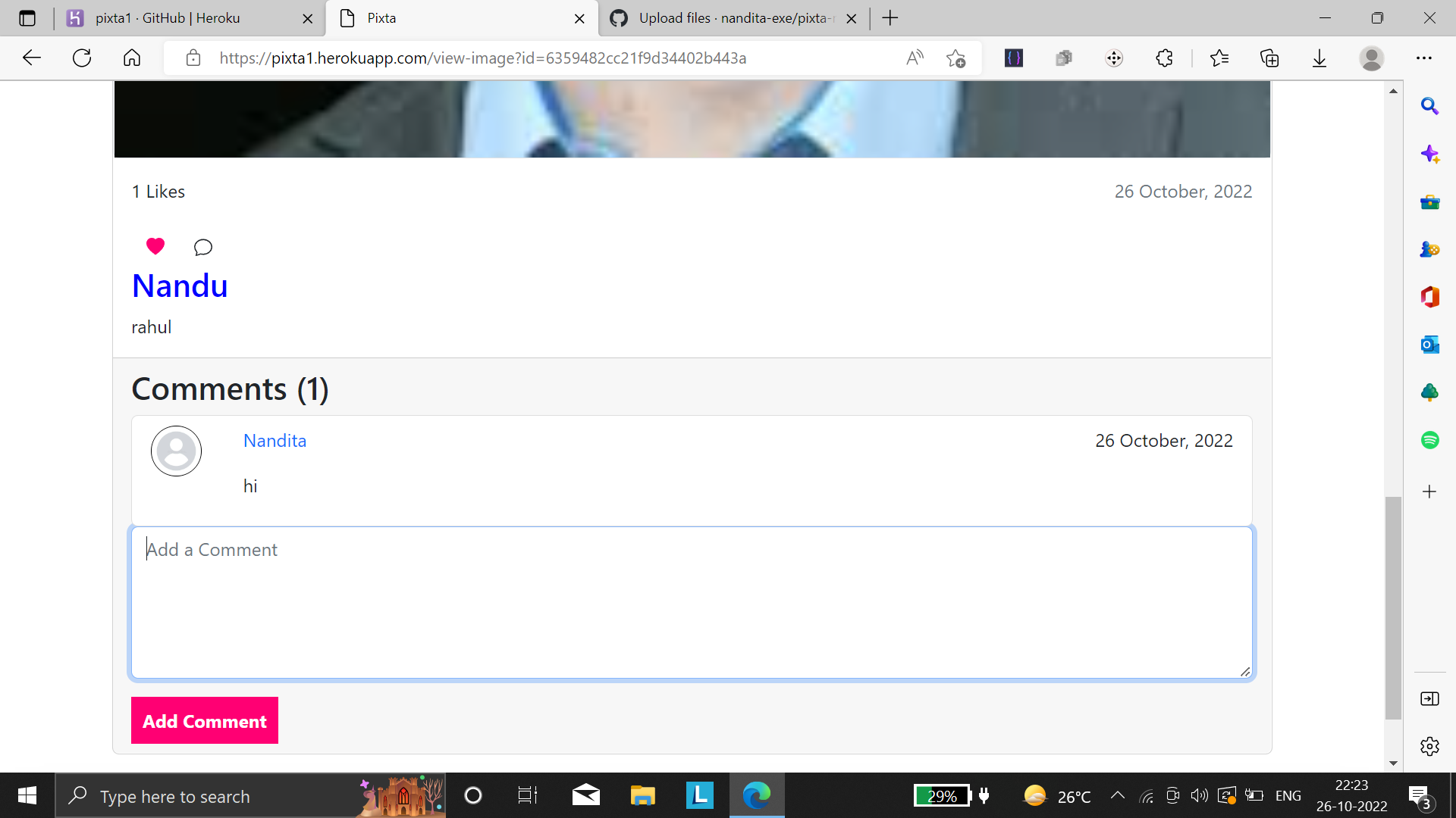 GitHub - nandita-exe/pixta-nodejs