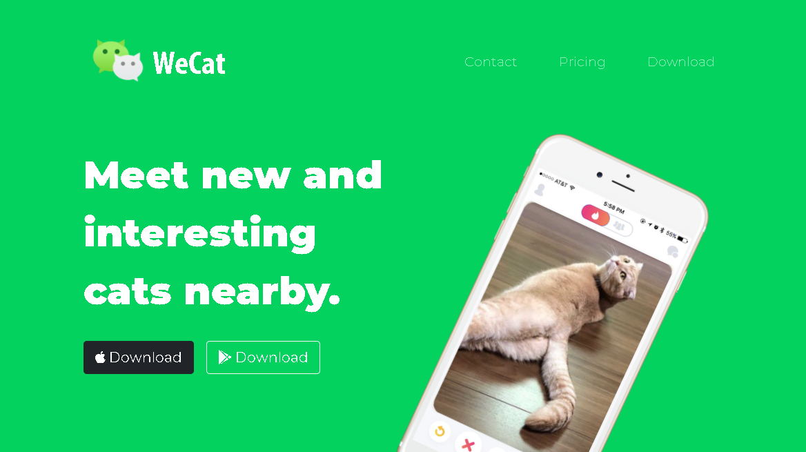 GitHub - miguel-lino/WeCat: Ache a alma gêmea do seu gato! 🐱 (PROJETO)