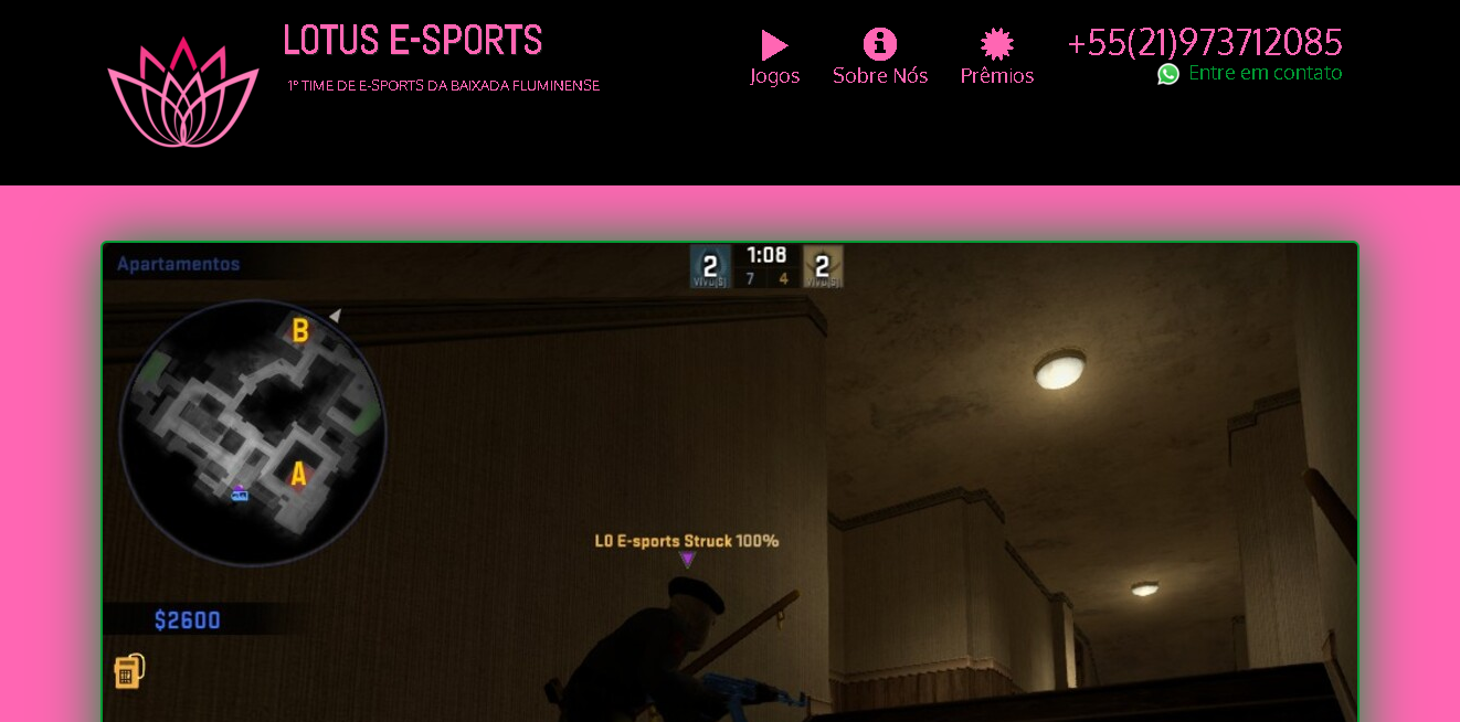 GitHub - miguel-lino/Lotus-Esports: Site do meu time de E-Sports 🎮 ...