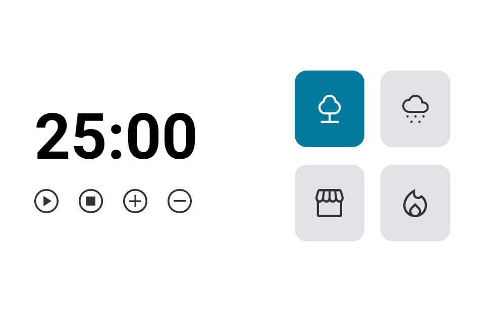 GitHub - MarceloAlmd/FocusTimer: pomodoro style app with sounds for concentration and alarm at ...