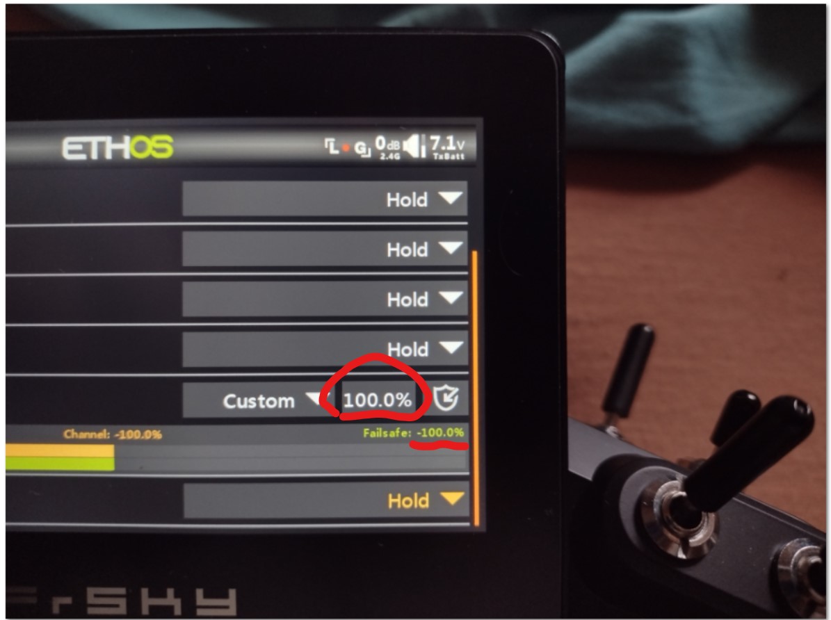 1.0.11 RC3 Custom Failsafe function ok, but still little display issue · Issue #842 · FrSkyRC ...