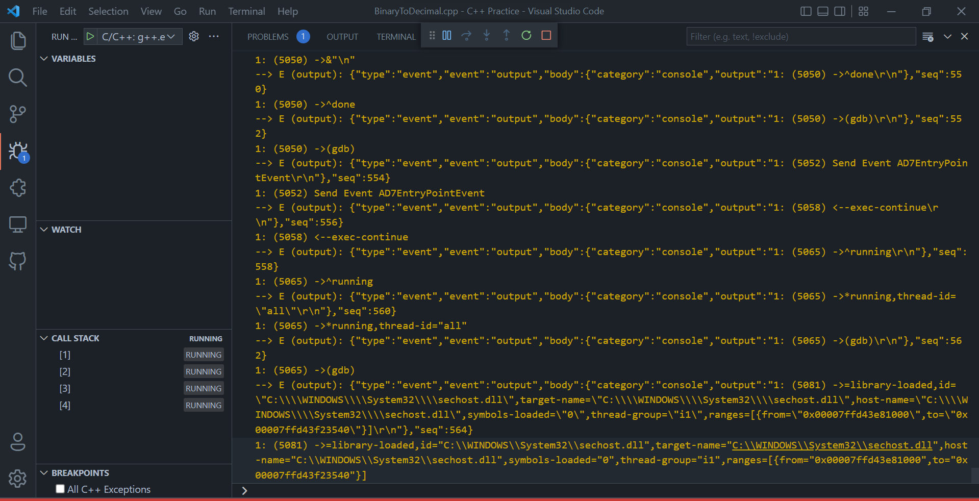 Ugly Output When Debugged C Code · Issue 9408 · Microsoftvscode Cpptools · Github