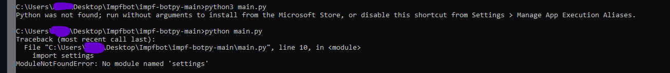 ERROR bei pip3 install -r requirements.txt --user · Issue #50 · alfonsrv/impf-botpy · GitHub