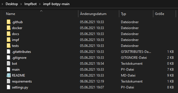 ERROR bei pip3 install -r requirements.txt --user · Issue #50 · alfonsrv/impf-botpy · GitHub