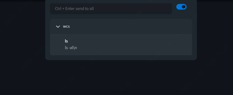 how to send command to console with quick command plugin · Issue #6941 · Eugeny/tabby · GitHub