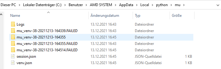 Crash Report on a fresh installation · Issue #140 · mu-editor/crash-reports · GitHub