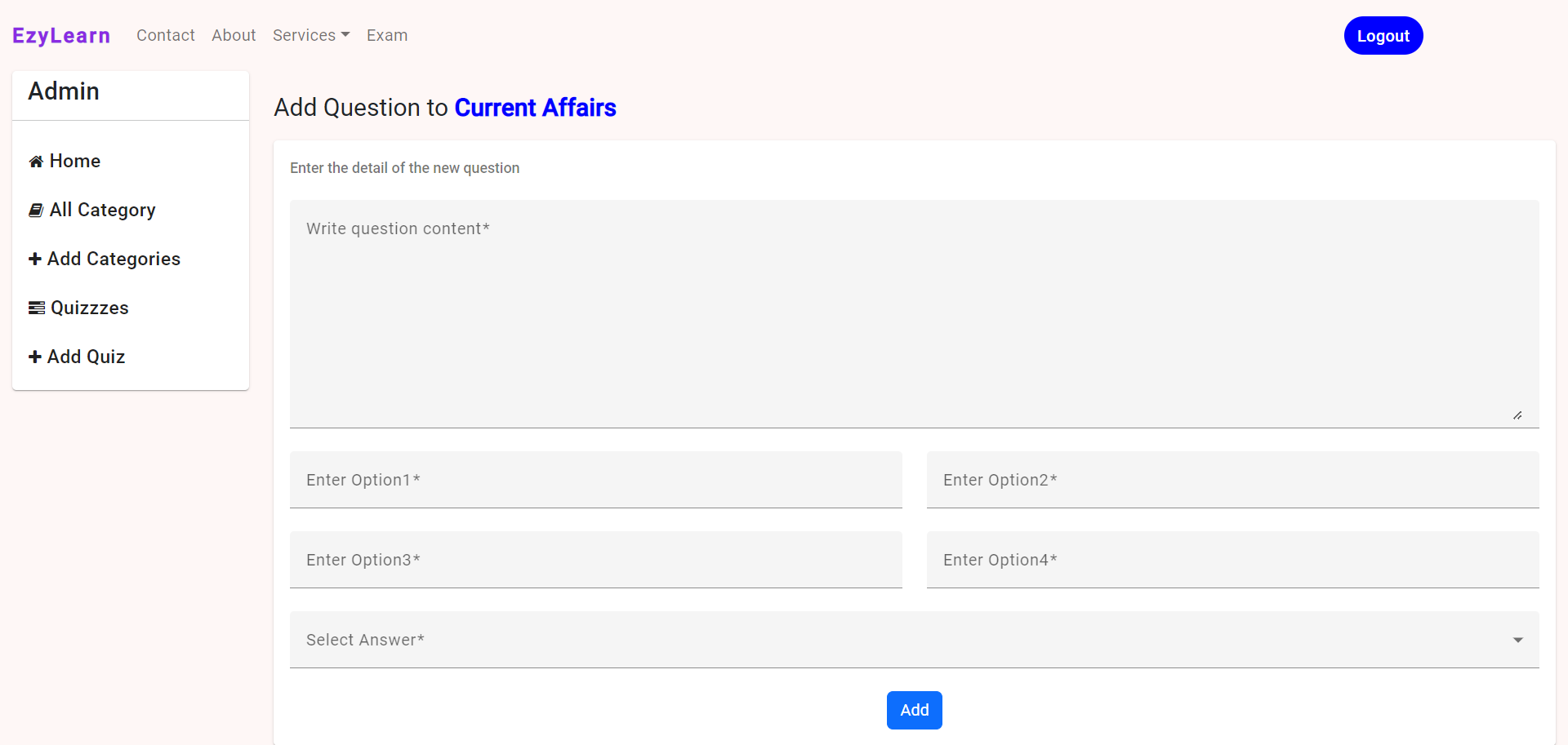 GitHub - MilanNayak7/frontendAngular: Angular Exam Portal