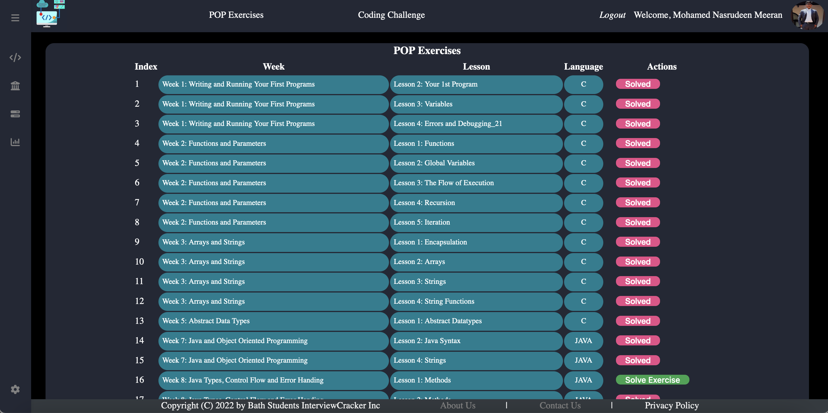 GitHub - reachmemeeran/InterviewCracker: University of Bath | MSc Computer Science ...